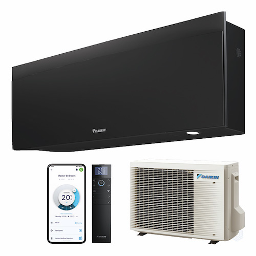 Daikin Emura Schwarz - HERZOG Kälte & Klima