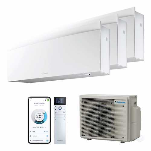 Daikin Multi-Split-Klimaanlage 4 kW für 3 Innengeräte Serie Emura - HERZOG Kälte & Klima